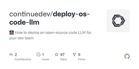 Github Continuedevdeploy Os Code Llm 🌉 How To Deploy An Open Source