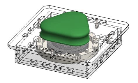CAD Models Of Controller Design AbleGamers Design Project