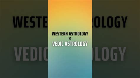 Difference Between Vedic And Sidereal Astrology Scapejolo