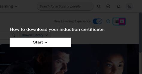 How To Download Your Induction Certificate