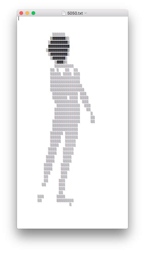 Sarah Garcin Générateur Dascii Python