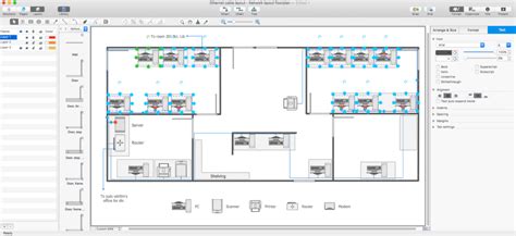 Network Layout Floor Plans Solution