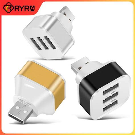Hub Multi USB 2 0 Hub USB Splitter 3 In 1 Multi Ports 2 0 USB Extender Adapter Port Splitter Fju