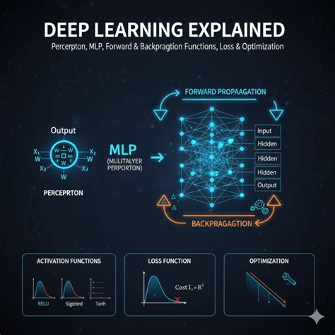 Deep Learning Explained Perceptron Mlp Forward And Backpropagation