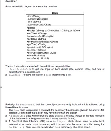 Solved CODE THE SOLUTION AS WELL AS AMEND THE UML It Says Chegg