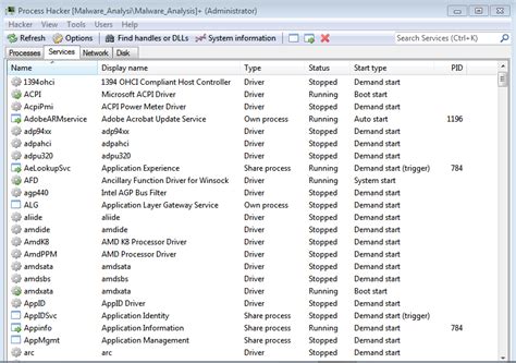 Process Hacker Tool That Helps Analyst To Debug Software And Detect