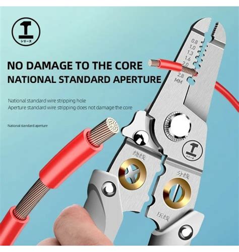 전기 기술자용 다기능 다이얼 및 프레스 가죽 유물 플라이어 와이어 스트리퍼 특수 커터 도구 티몬