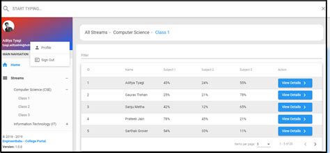 Github Adityatyagi College Portal An Admin Panel For Faculty To