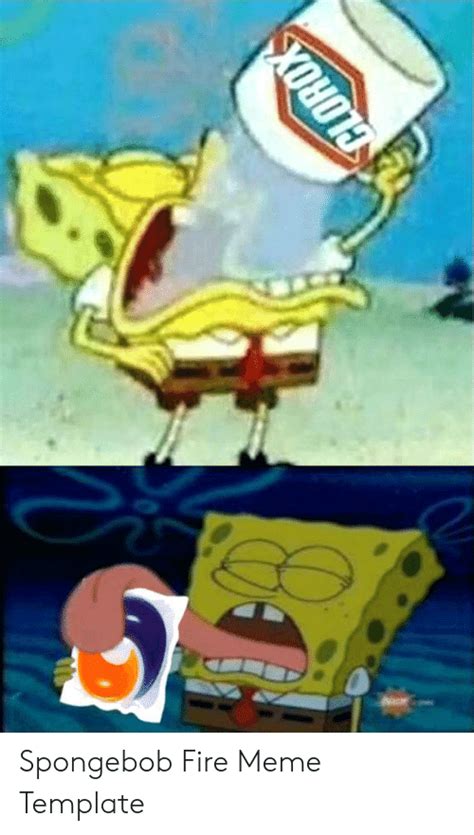 Detail Spongebob Fire Meme Template Koleksi Nomer 15