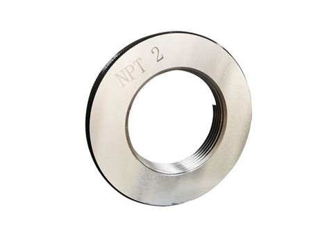 2 Npt Thread Ring Gauge Go Type For Pipe Fitting Inspection