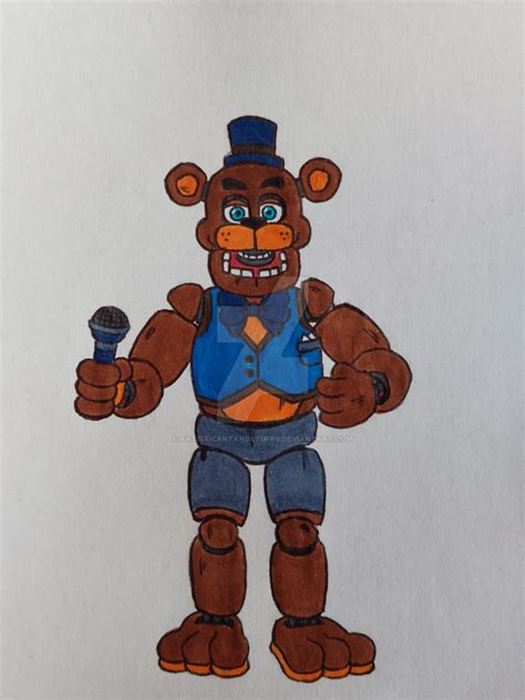 Classic Freddy Fazbear Fazbear Legacy By Artisticartandstuffs On
