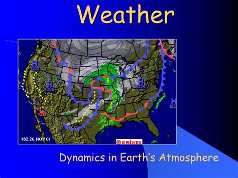 Dynamics In Earths Atmosphere Ppt Download