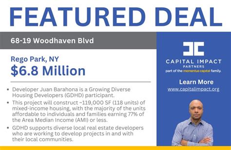 Capital Impact Partners Provided A 78 Million Loan To Smj Development