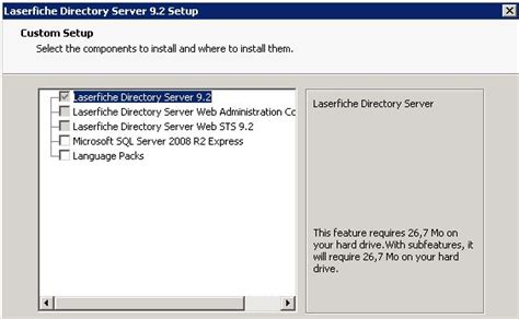 Install Laserfiche Directory Server On A Windows 2008 R2 Laserfiche Answers