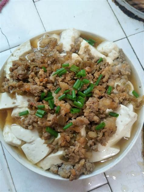 【开洋肉沫蒸豆腐的做法步骤图，怎么做好吃】eric妈咪的小厨房下厨房