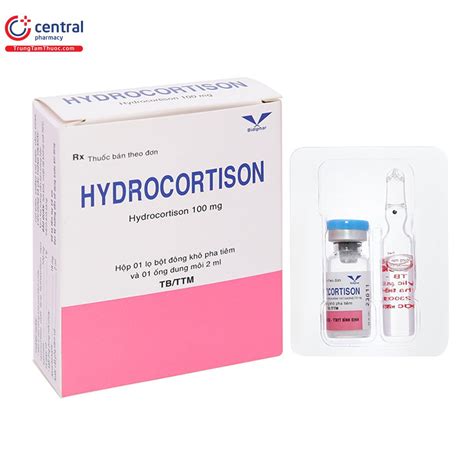 Thuốc Pha Tiêm Hydrocortisone 100mg Bidiphar Có Tác Dụng ức Chế Miễn Dịch