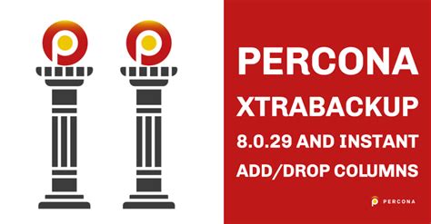 Percona Xtrabackup 8029 And Instant Adddrop Columns