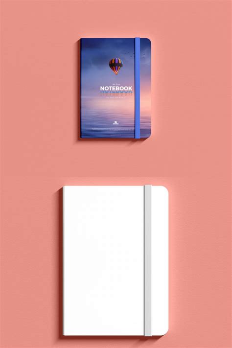 Free A Notebook Mockup PSD Free Mockup Zone