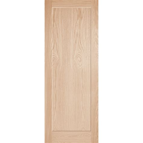 Milette 18 Inch X 80 Inch Natural 1 Panel Solid Wood Red Oak Shaker