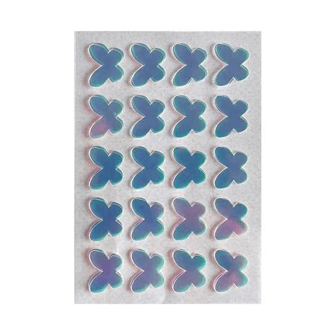 Jual [jo]patch Jerawat Berwarna Warni Tidak Beraturan Laser Film Biru