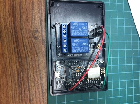 Garage Door Opener With Feedback Using Esp8266 As Web Server 6 Steps
