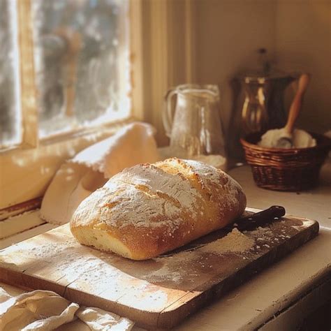 Free Rustic Bread Loaf Image Bread Rustic Sunlight Download At Stockcake