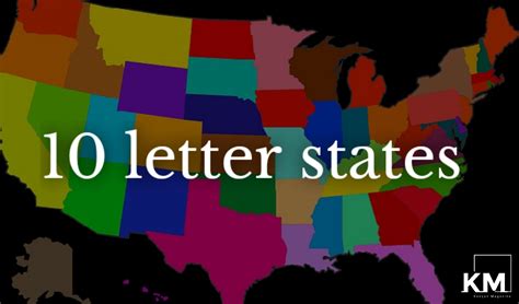 List Of All 10 Letter States In Usa 2024 Kenyan Magazine