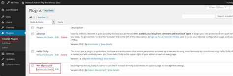 How To Configure Smtp Authentication In Multiplewordpress Site To Send