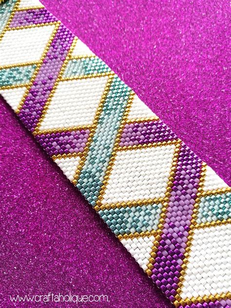 Peyote Stitch Patterns Peyote Stitch With Delica Seed Beads And Free