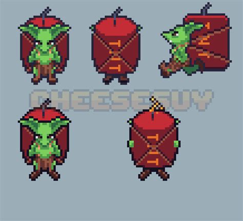 Some Sprites I Made For A Videogame R Pixelart