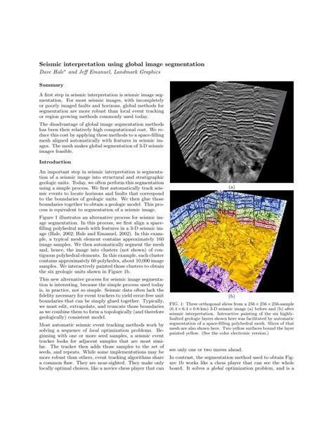 pdf seismic interpretation using global image segmentation dokumen tips