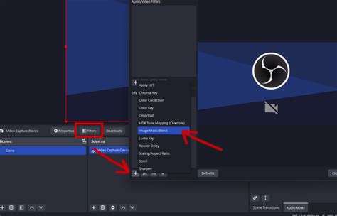 How To Add Use Masks In OBS Oakway Graphics
