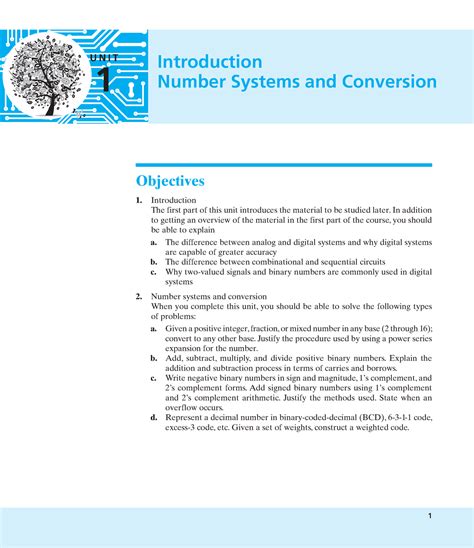 Fundamental Of Logic Design By H 1 Introduction Number Systems And Conversion U N I T 1