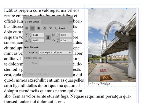 Solved How Do I Get Text To Wrap Around Both An Image And Adobe