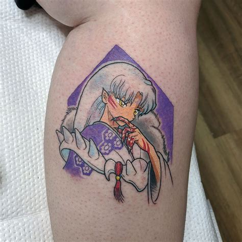 Check Out This Awesome Sesshomaru Tattoo Done By Richard Young