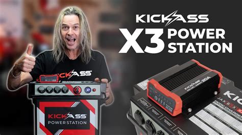 Kickass X3 Power Station With 20a Dcdc Charger Youtube
