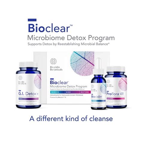 Biocidin Botanicals™bioclear™ Microbiome Detox Program Integrative Healthcare Symposium