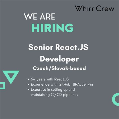 Vera I On Linkedin Openvacancy Openposition Whirrcrew React
