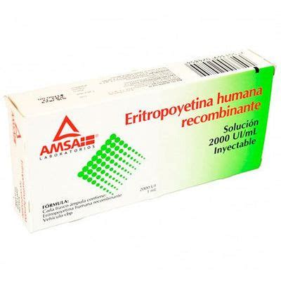 ERITROPOYETINA INY 2000 UI 1 ML CAJA C 6 FCOS C 1 ML