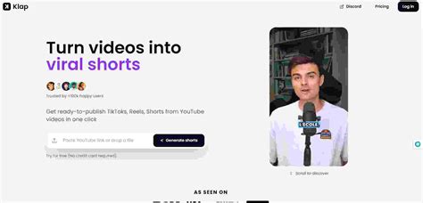 Klap Ai Turns Youtube Videos Into Viral Shorts