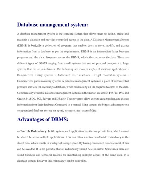 database notes pdf databases file system