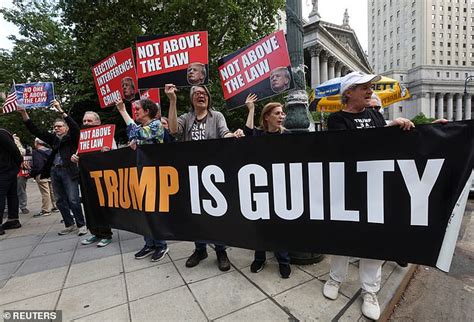 Stunned Trump Fans Burst Into Tears Outside Courthouse As Hes Found