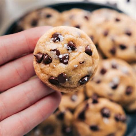 Tiny Chocolate Chip Cookies Chelseas Messy Apron