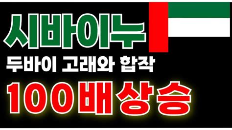 시바이누 코인 두바이 고래와 시바이누와의 합작 100배 상승 시작합니다 시바이누 시바이누코인 시바이누분석 코인 Shiba Youtube