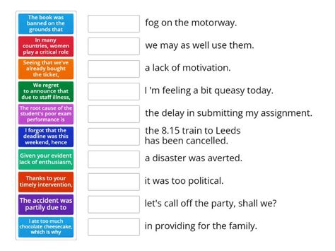 Ef Advanced Plus 4a Cause And Effect Match Up
