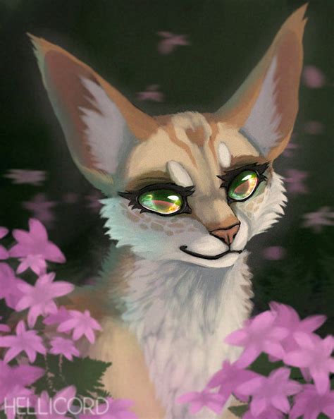Sleekwhisker In The Flowers By Hellicord On Deviantart