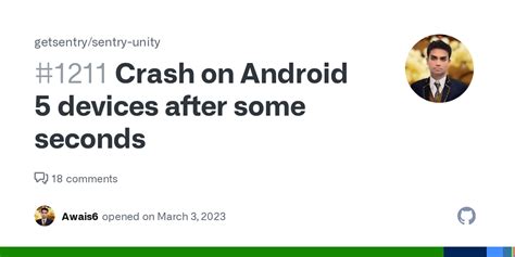 Crash On Android 5 Devices After Some Seconds · Issue 1211 · Getsentry