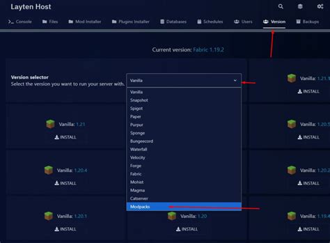 How To Install A Mod Pack On My Server Layten Hosting Minecraft Java Bedrock Forge Mods