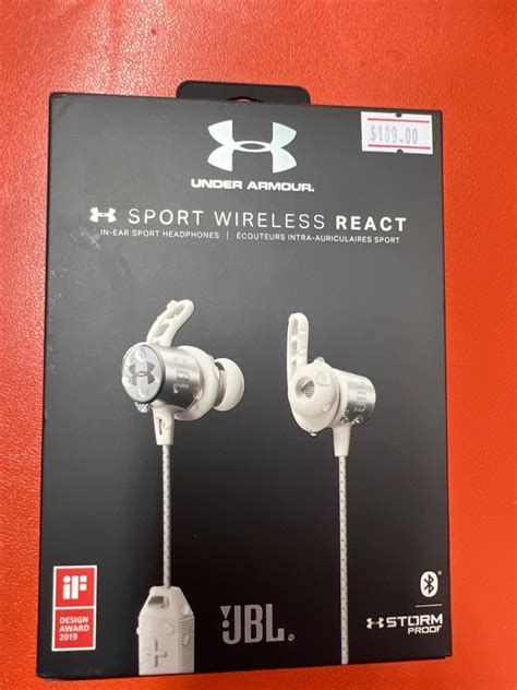 Jbl Under Armour React Audio Earphones On Carousell