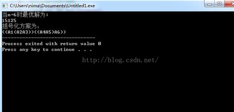 矩阵链乘法 例题详解给定一个矩阵链 A 1 A 2 A N 其中n≥1希望通过矩阵两两相乘求出矩 Csdn博客